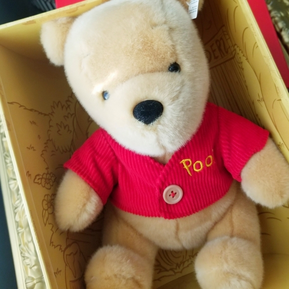 Disney | Other | Vintage Disney Winnie The Pooh Large Collectable Plush ...